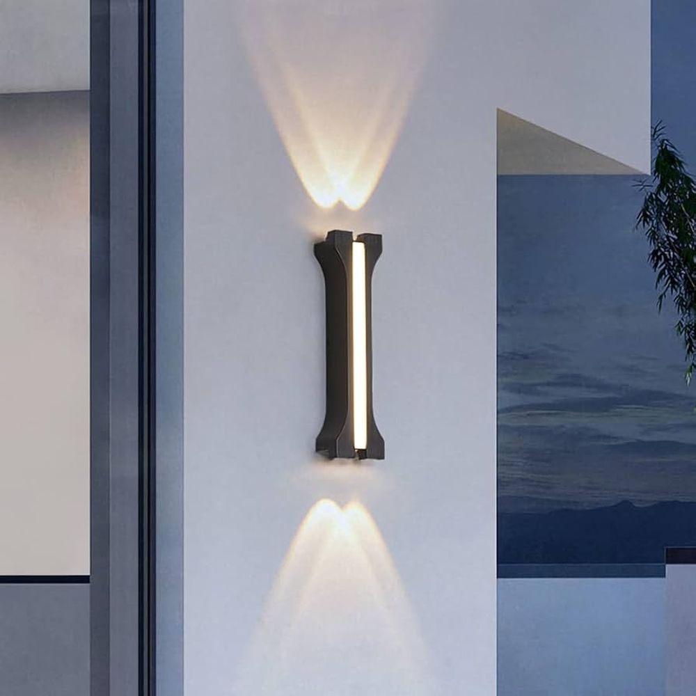 Outdoor Wall Lamp LM-119/S - Modern Design - 4x1W + SMD 3W LED | Lamps.eg